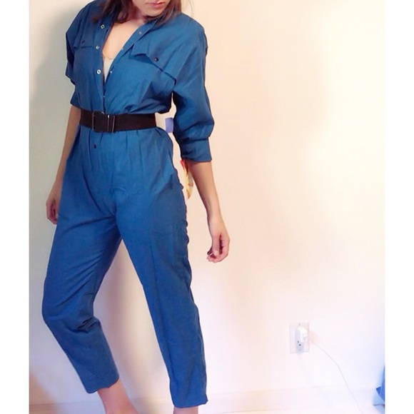 Vintage | Pants & Jumpsuits | Deadstock Vintage Boiler Suit Coverall ...